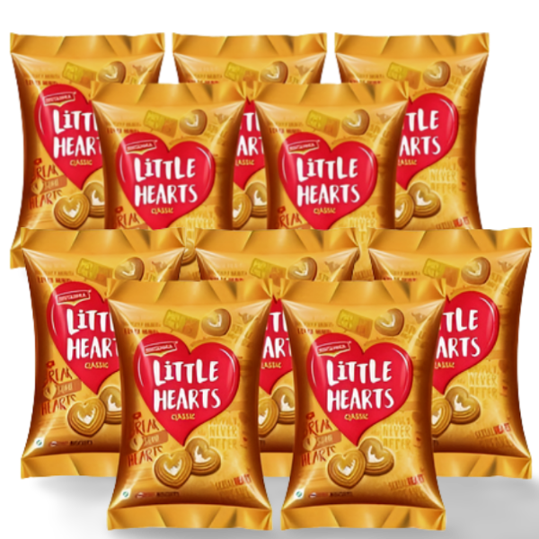 Britannia Little Hearts | 750g (Pack of 10*75g) - Biscuits - Farms2Home ...